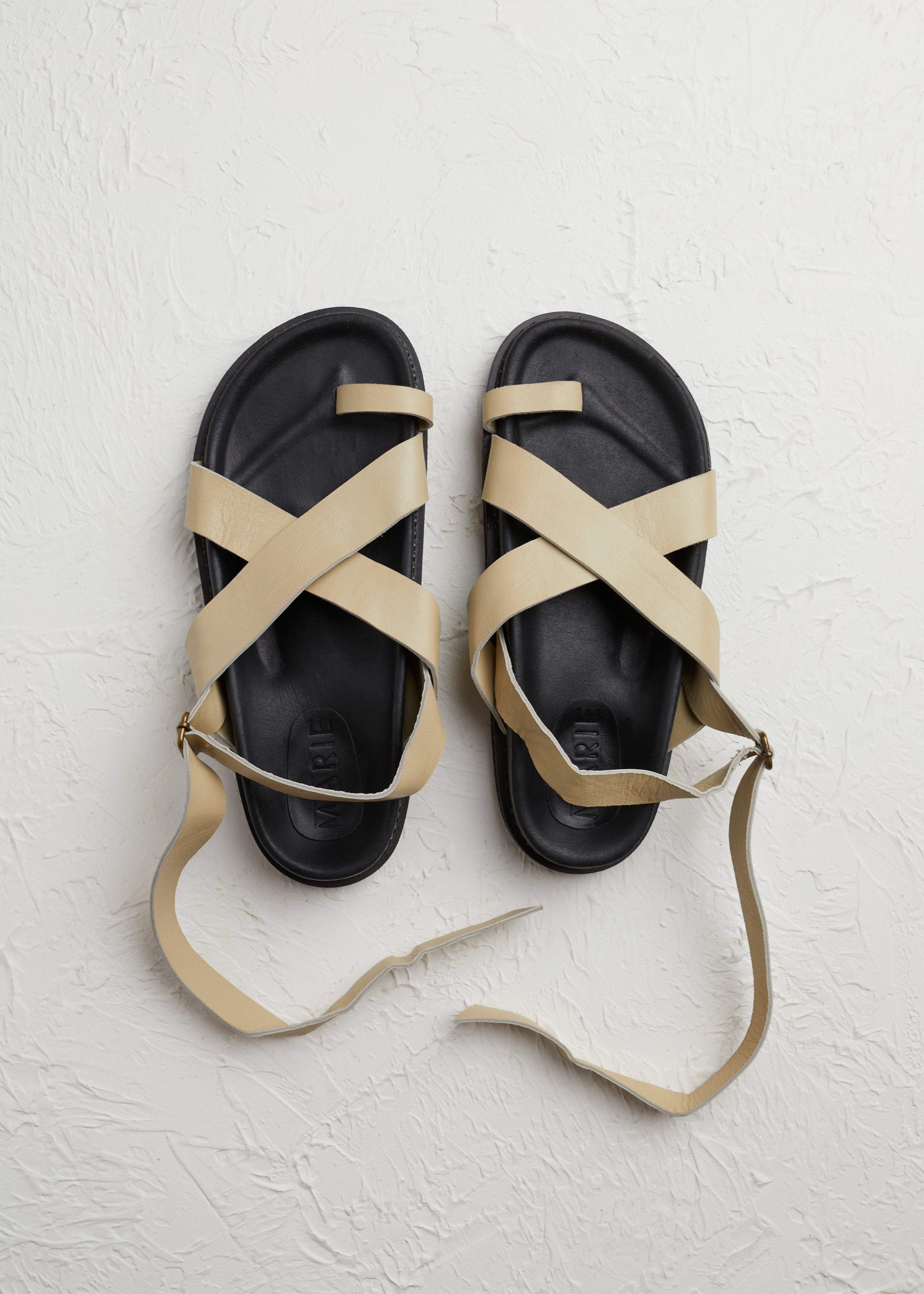 Kirra Sandal - Ivory – Marie the Brand